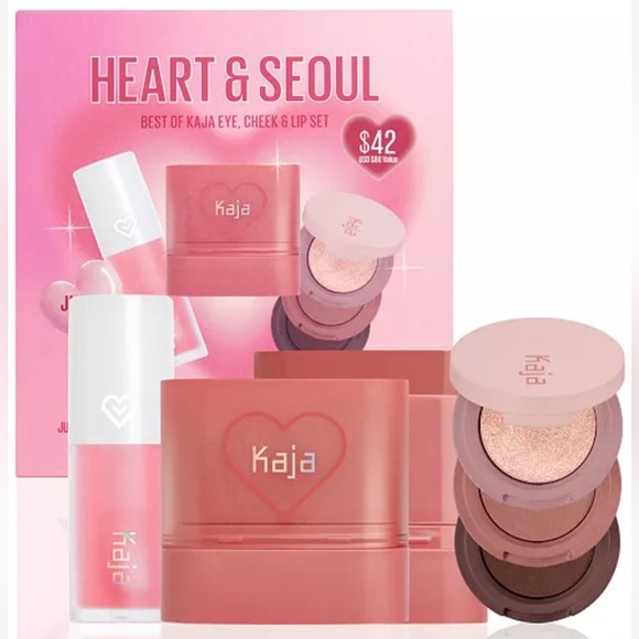 Kaja | Makeup | Kaja Heart Seoul Eye Cheek And Lip Set | Poshmark